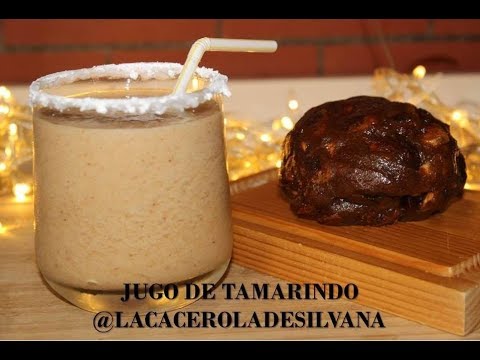 AGUA DE TAMARIDO - JUGO DE TAMARINDO - BEBIDAS REFRESCANTES