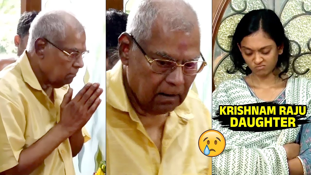 Rebel Star Krishnam Raju Daughter Latest Visuals | Kota Srinivasa Rao ...