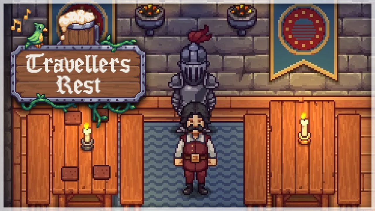 Decorating Our Rooms And Tavern | Travellers Rest | Part 61 - YouTube