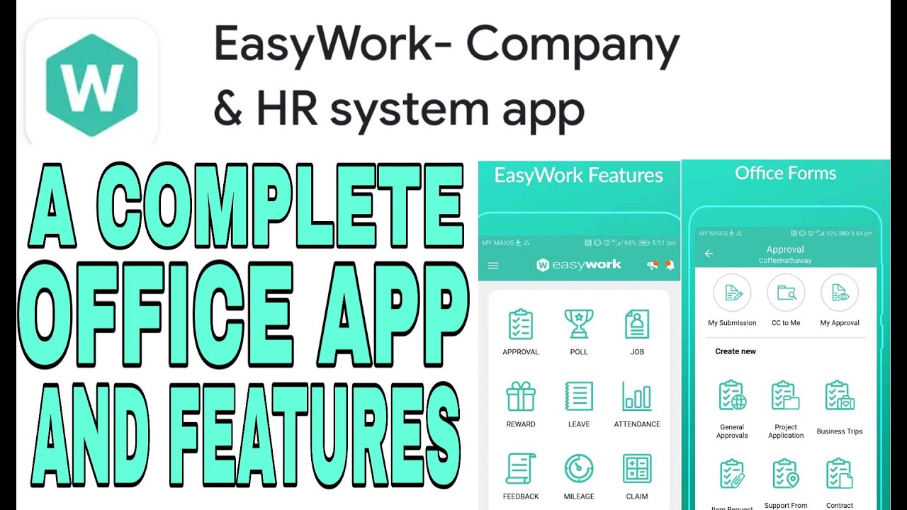 EASY WORK APP A COMPLETE OFFICE FEATURES IN ONE APP.||. MD TALKIES ...