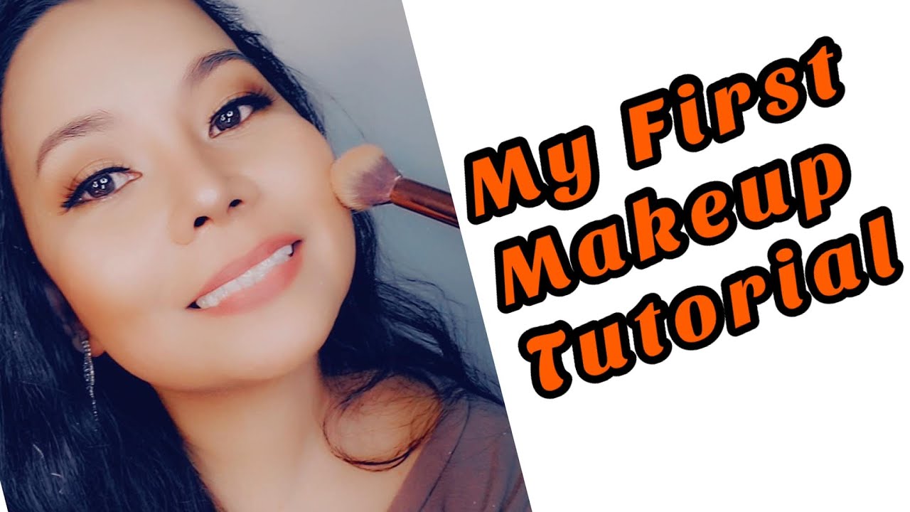 My First MAKEUP Tutorial - YouTube