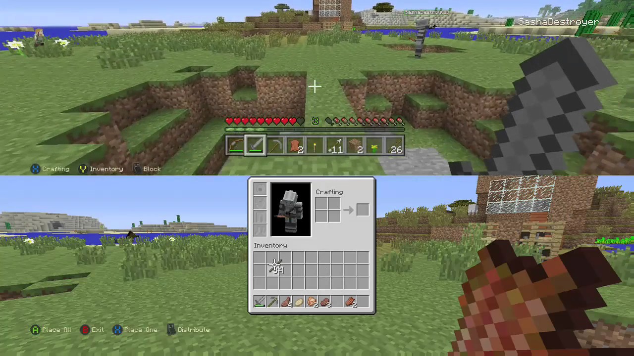 Minecraft. ARMOURED UP - YouTube