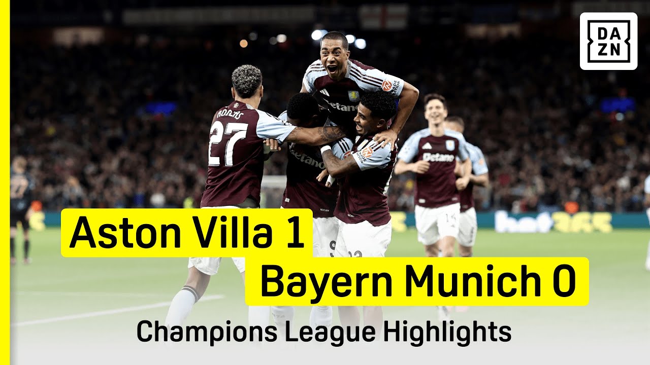 HIGHLIGHTS | Aston Villa vs. Bayern Munich (Champions League 2024-25 ...