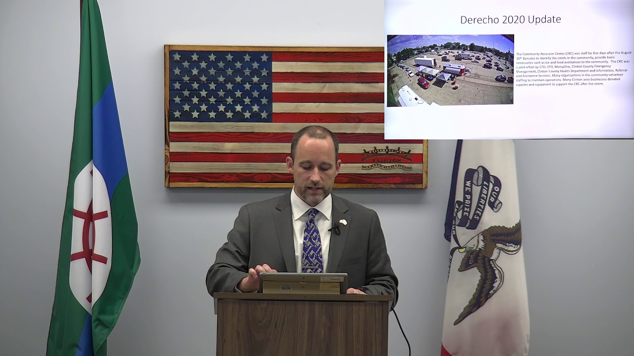 City of Clinton - Mayor State of city address - YouTube