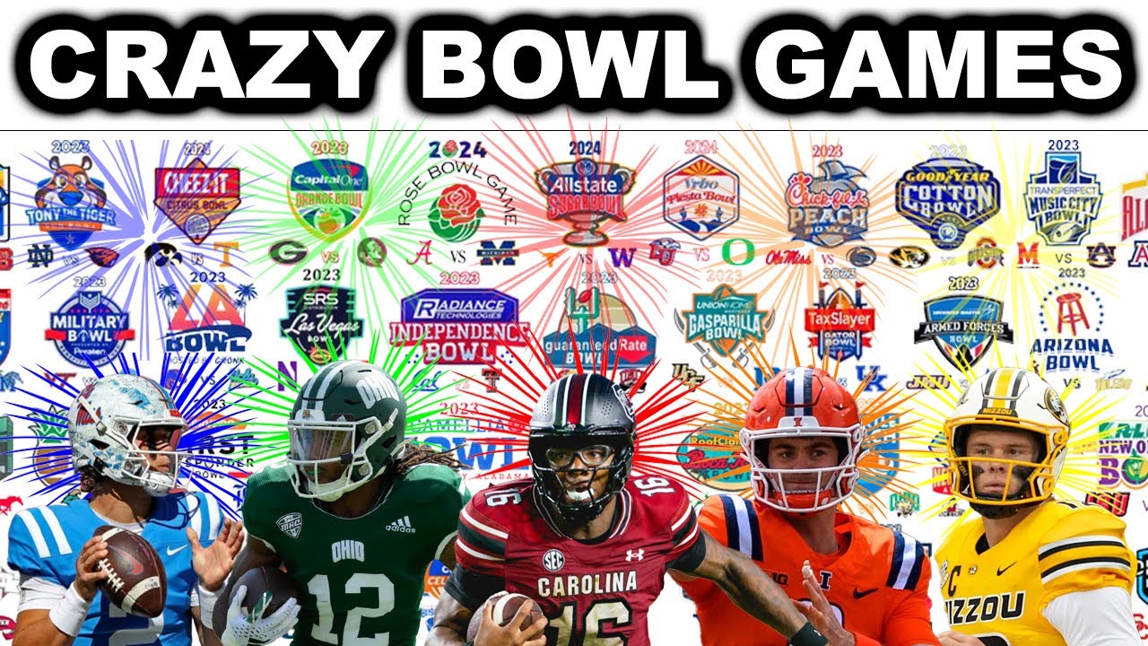Previewing Every 2024 College Football Bowl Game... - YouTube