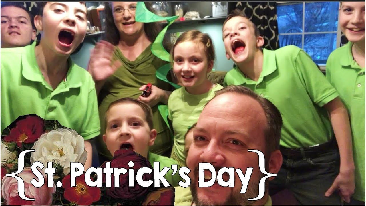 St. Patrick's Day ║ Large Family Vlog - YouTube