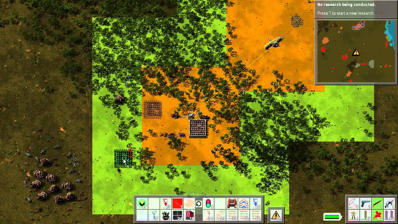 Nest clearing - Factorio - YouTube