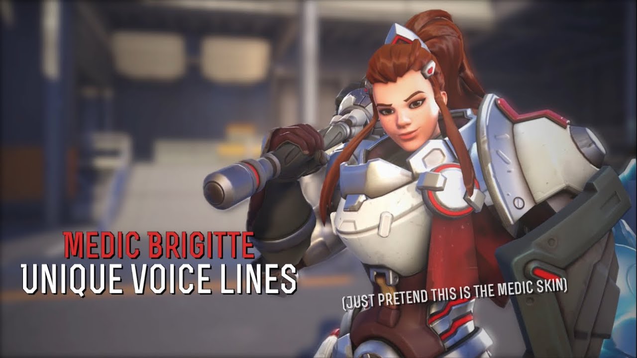 Medic Brigitte’s Unique Voice Lines - YouTube