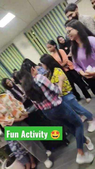 Fun Activity 😁 #funactivity #funfriday #fun #fungames #corporate #funnyactivity #vlogs # ...
