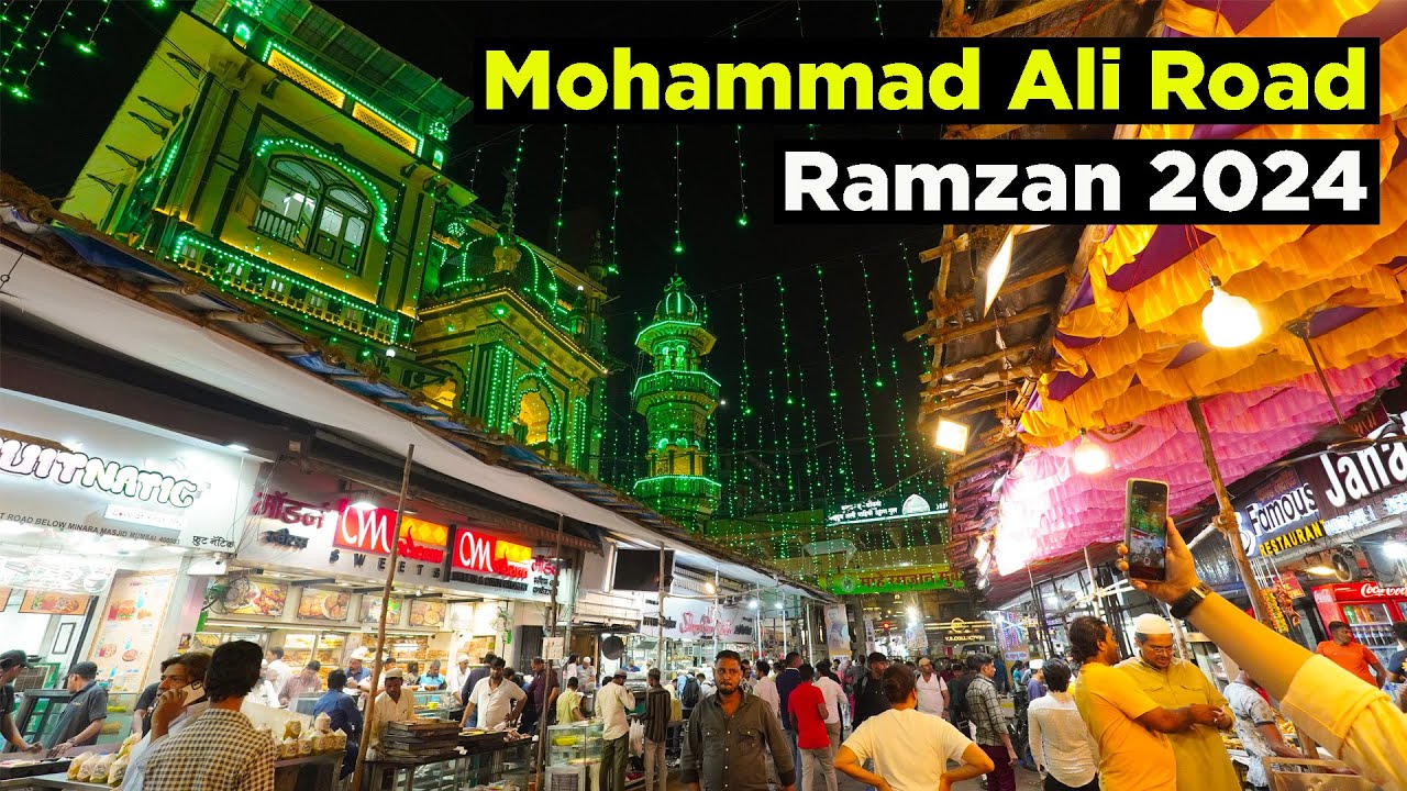 Mohammad Ali Road Iftar MADNESS! Minara Masjid's Epic Ramadan Feast! - YouTube