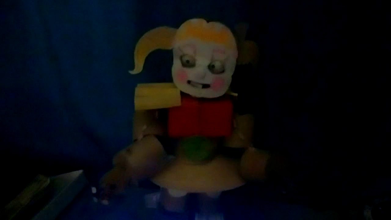 Sircus baby real cantando(Animatronico real) (canción)(FNAF SISTER ...