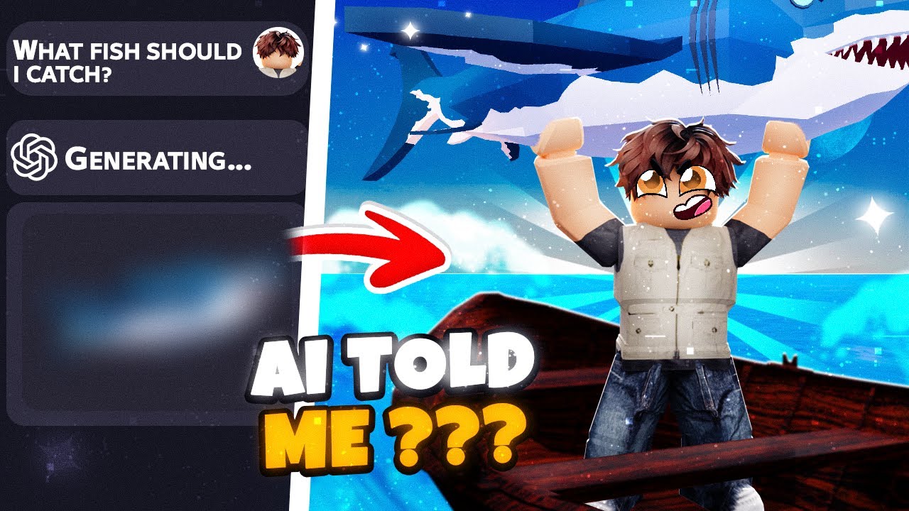 Using AI to Catch the RAREST Fish in Roblox Fisch! - YouTube