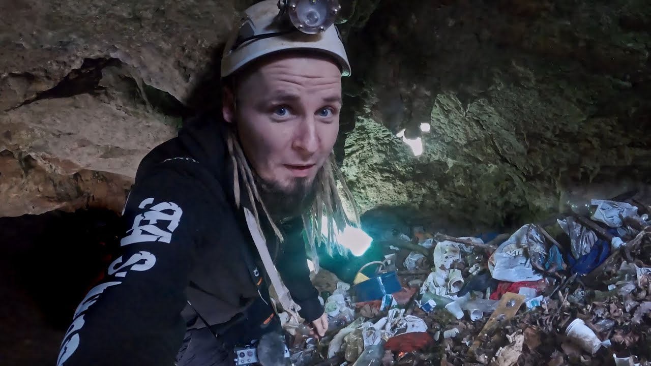 We removed tons of waste from this cave in Croatia - YouTube