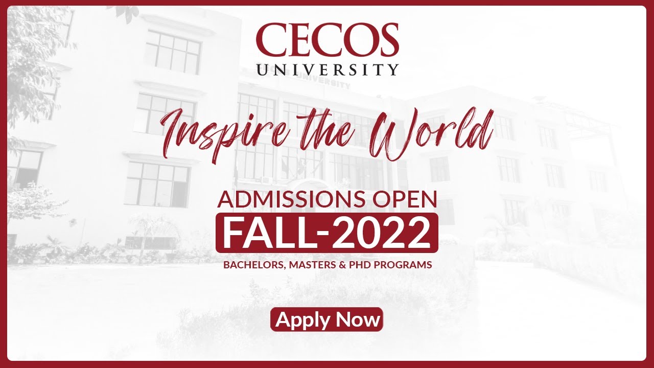 CECOS University | Admissions Fall 2022 - YouTube