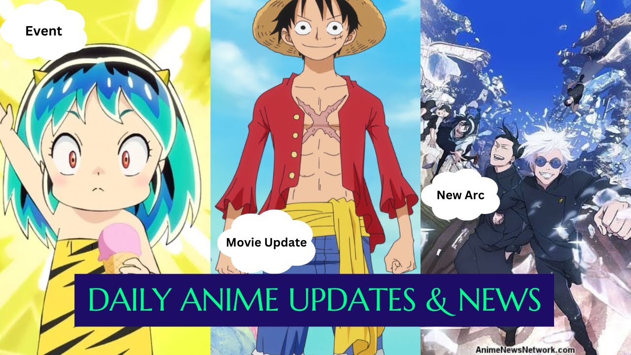 Daily Anime Updates & News (25 - 26 Aug, 2023) - YouTube