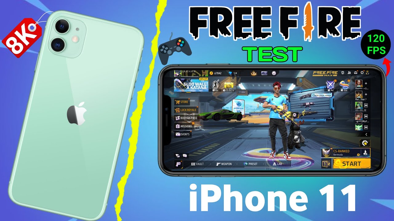 iPhone 11 Free Fire Test 2025 // iphone 11 gaming test // iPhone 11 ...