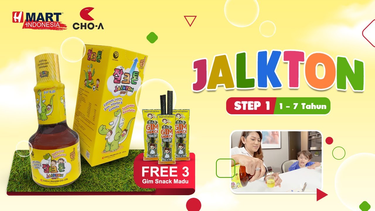 Jalkton Jalkton Step 1 Korea - Vitamin / Suplemen Kesehatan Anak Usia 1 ...