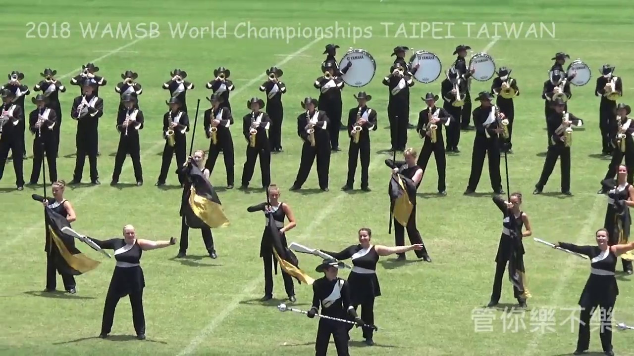 Calgary Stetson Showband - 2018 WAMSB World Championships - YouTube