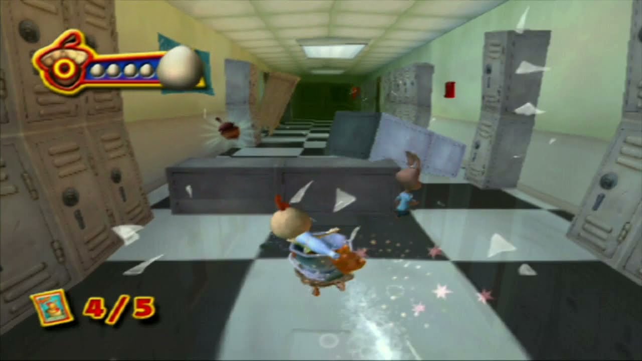 Chicken Little (PS2) - 100% Walkthrough Part 2 - Dodgeball Hall - YouTube