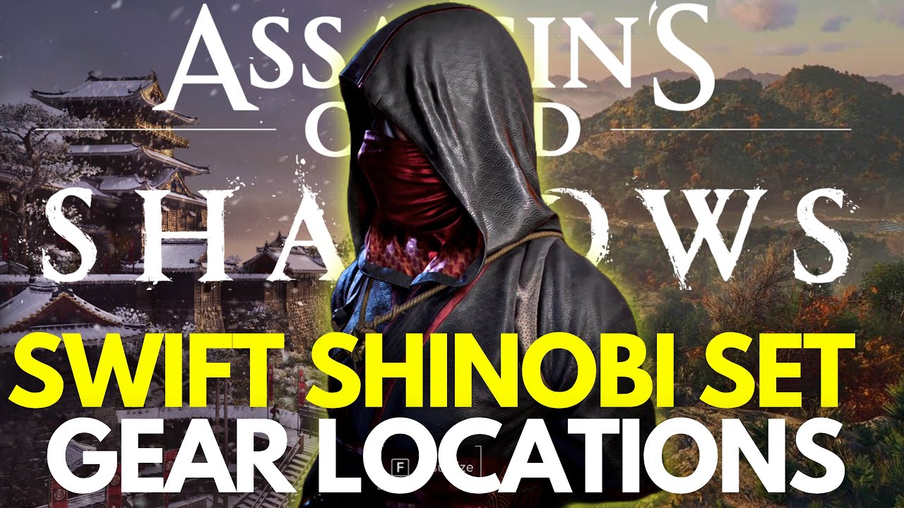 LEGENDARY SWIFT SHINOBI SET LOCATIONS | How To Get The Swift Shinobi ...