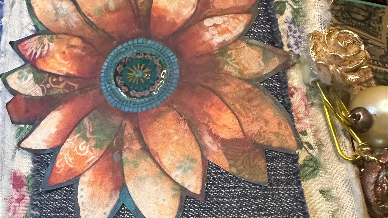 Make a paper patchwork journal cover with me! Paper bag journal flip ...