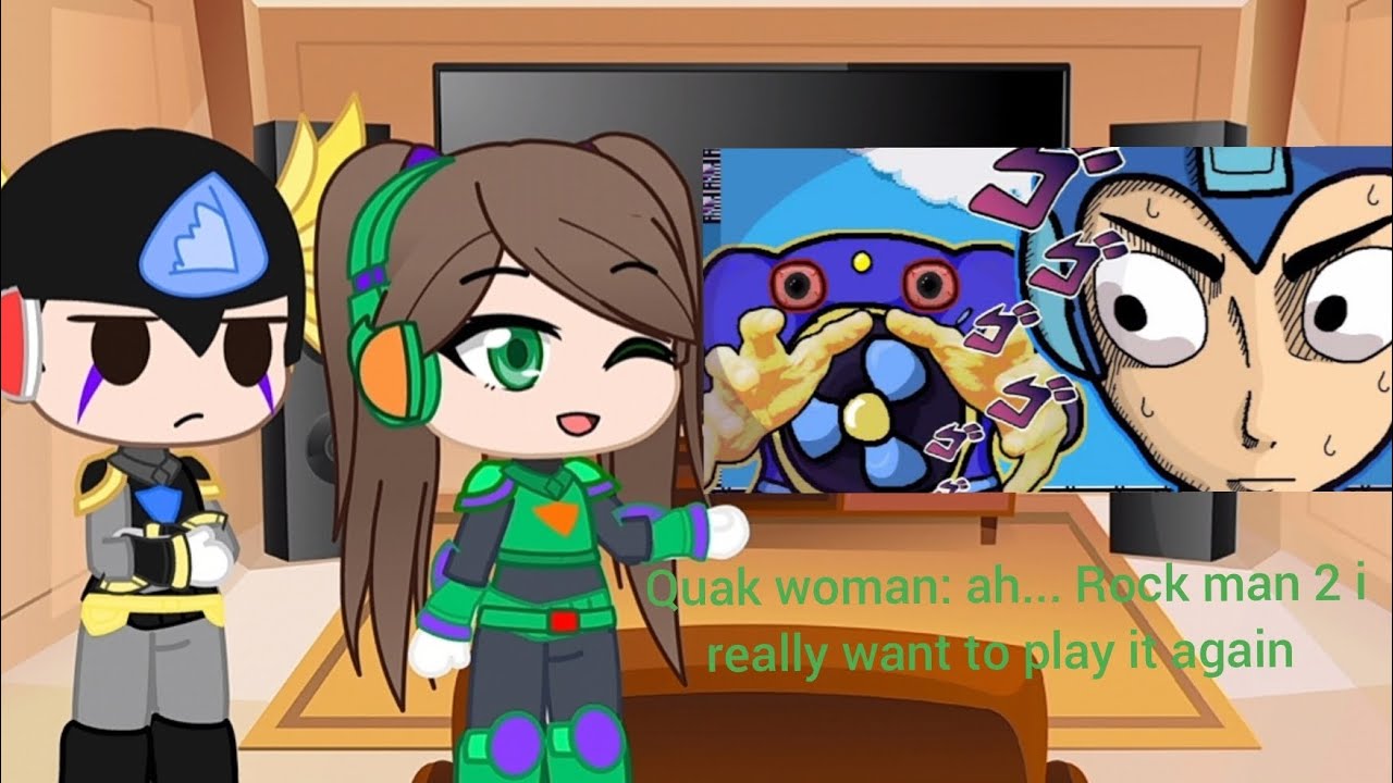 classic mega man reacts to power guy part 2/11 - YouTube