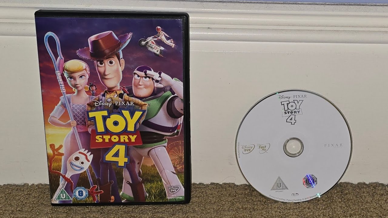 Toy Story 4 UK DVD Walkthrough 4:3 Display (2019) - YouTube