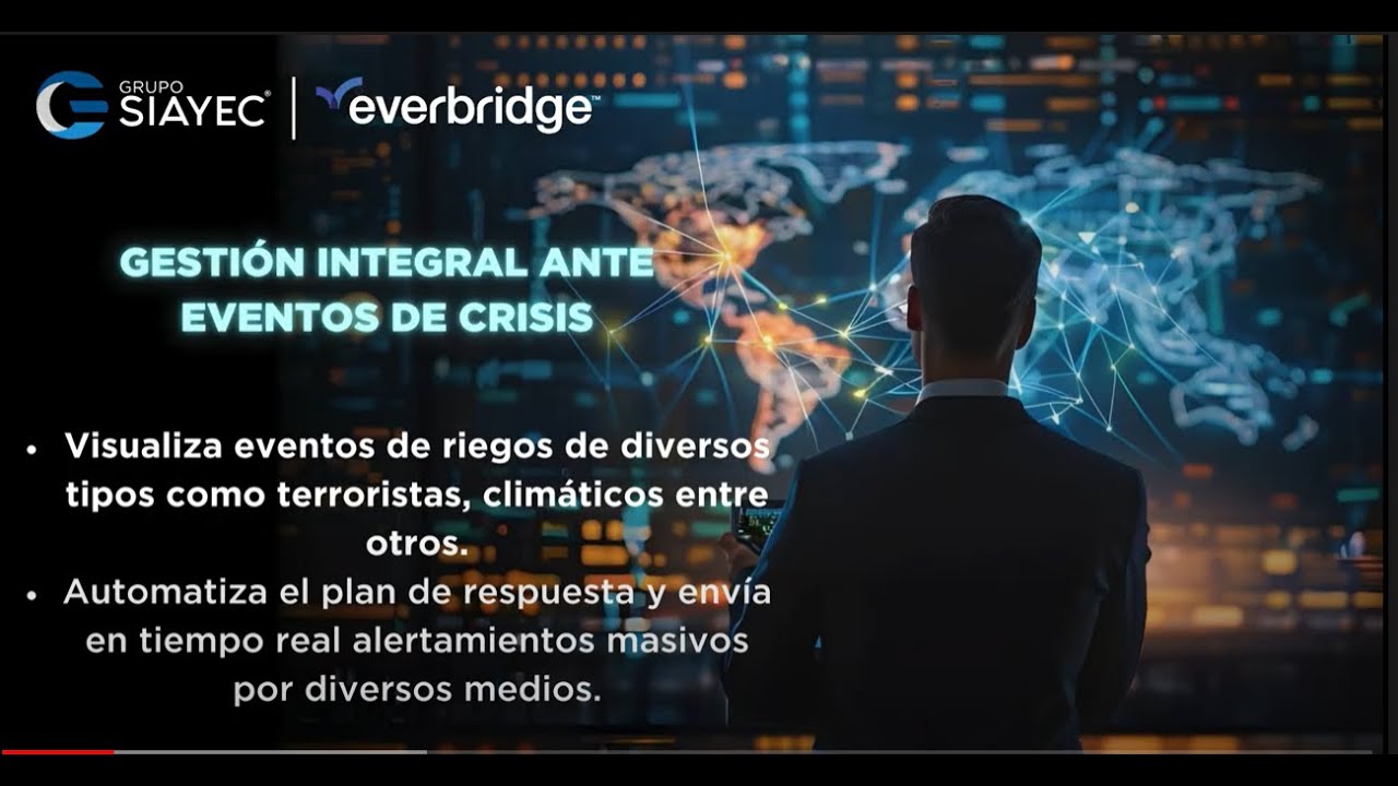 Demo de Visual Command Center: Monitoreo de Riesgos con Everbridge ...