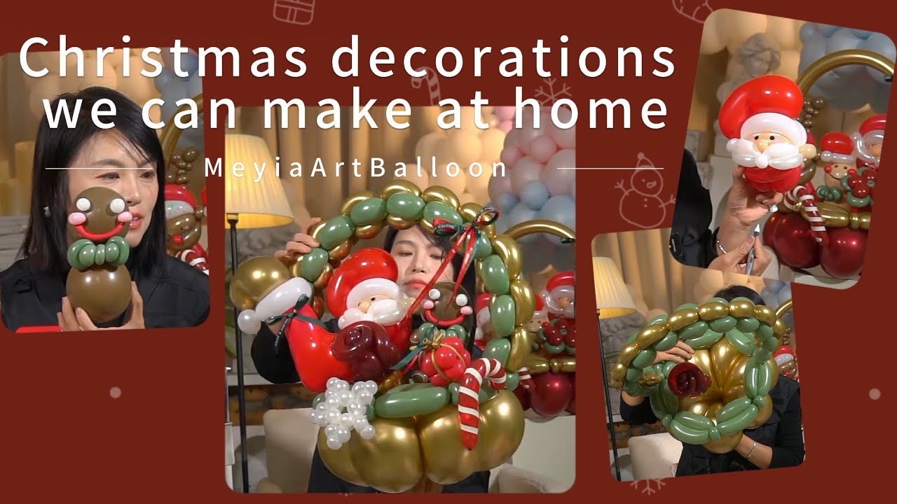 Festive Decorations | Balloon Ideas Easy | Balloon For Beginners ...
