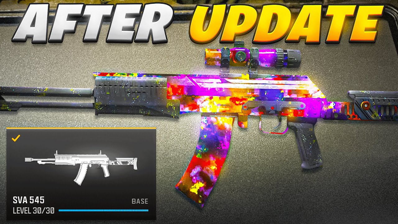 new *META* SVA 545 after UPDATE in WARZONE 3! 😯 (Best SVA 545 Class ...