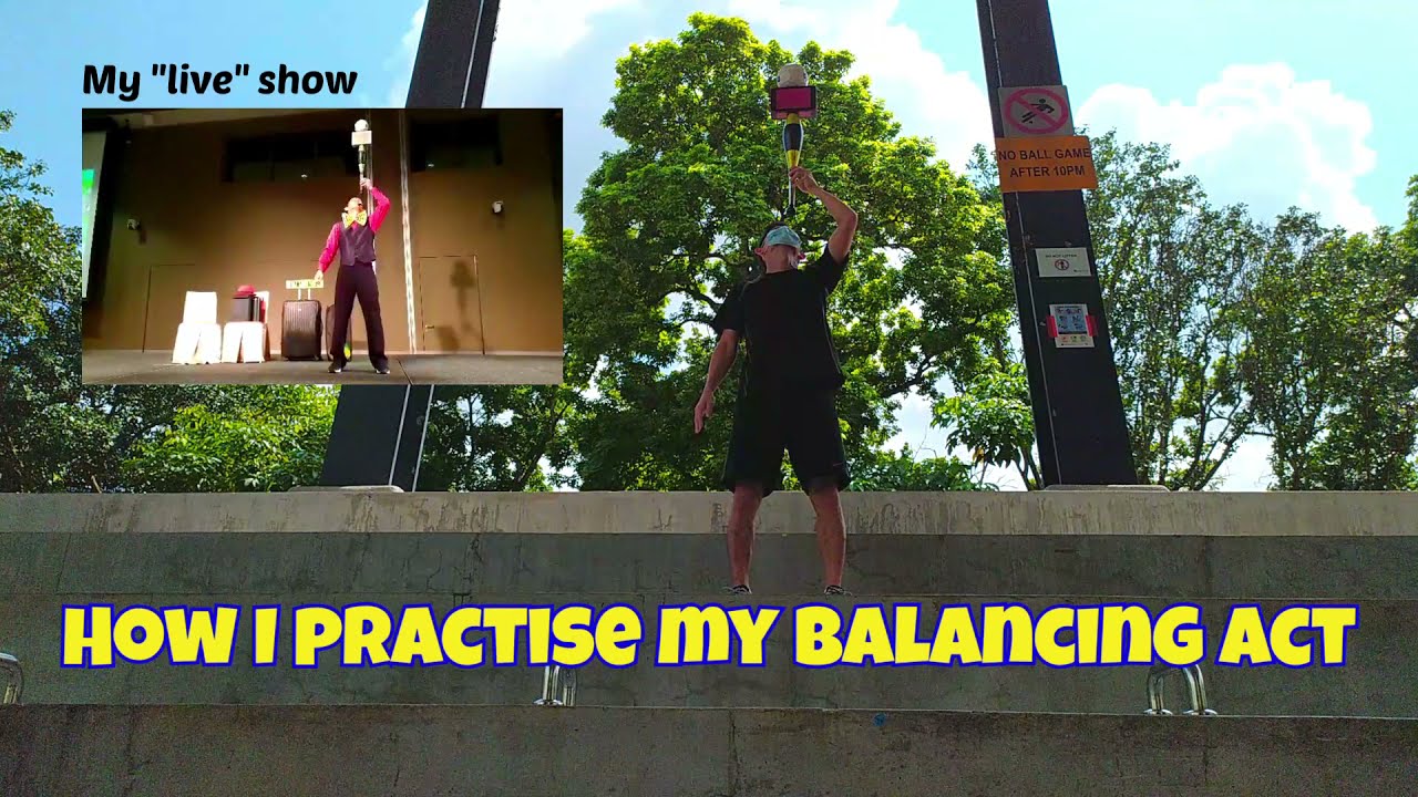 Balancing Things On My Head - My Rehearsal - YouTube