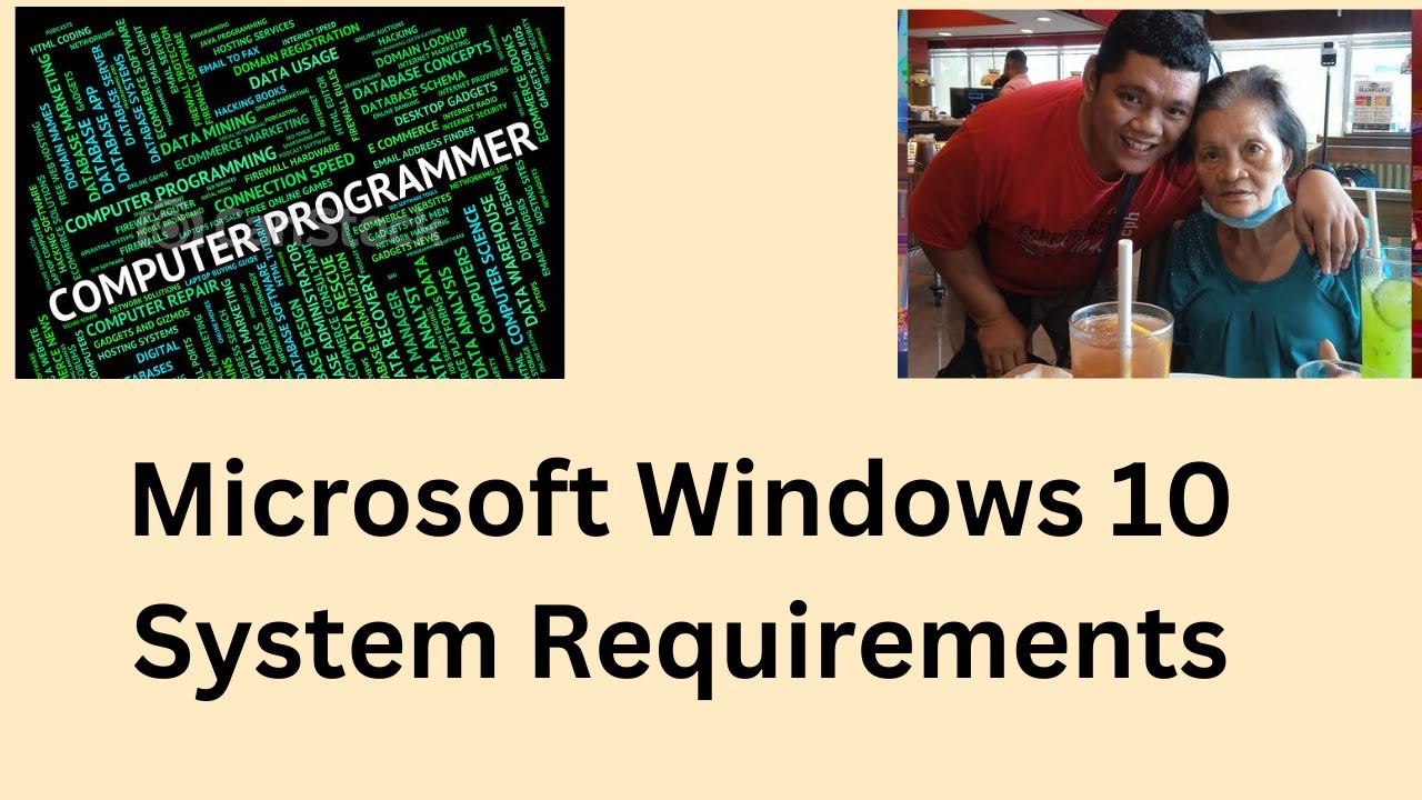 Microsoft Windows 10 System Requirements - YouTube