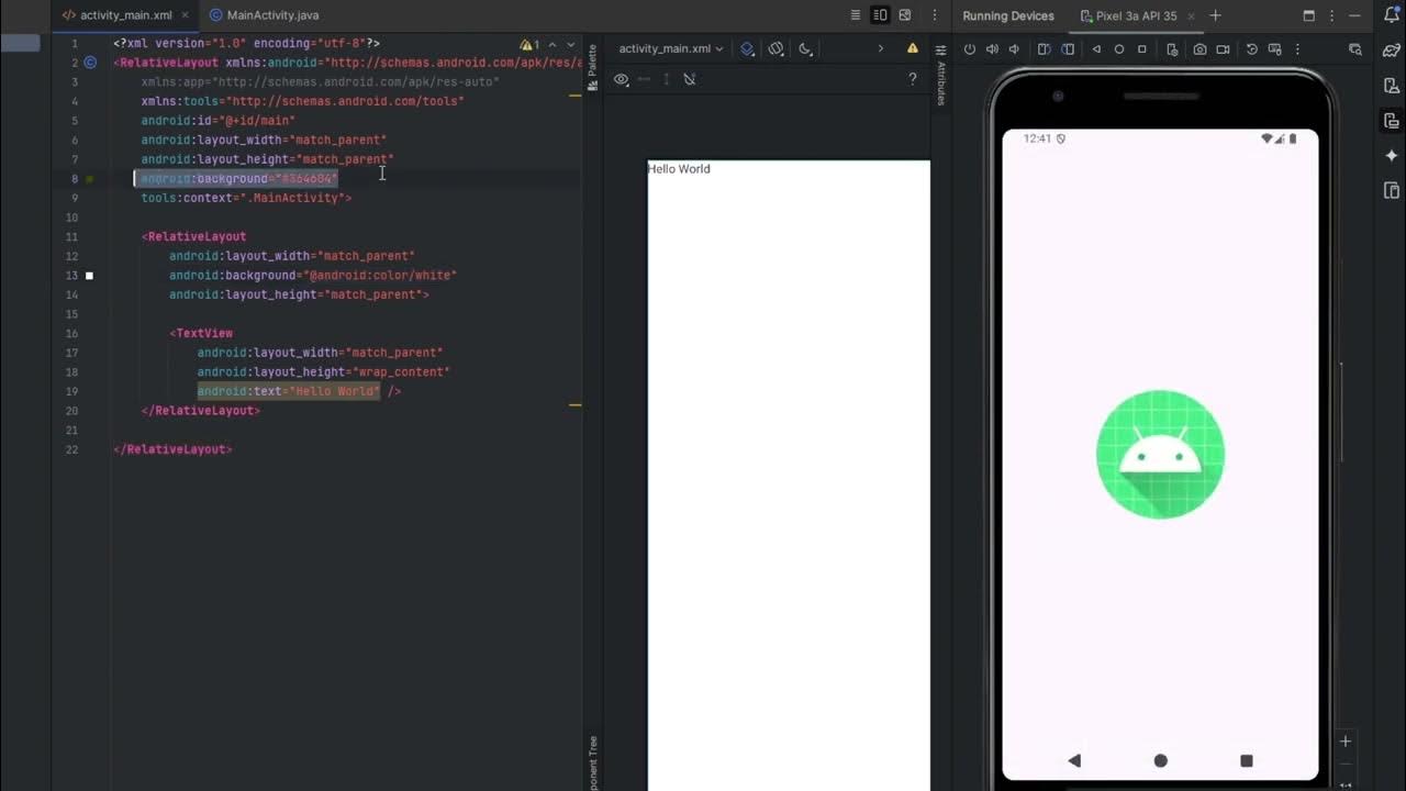 Customize Android Status & Navigation Bar | Android 15+ | Java Tutorial ...