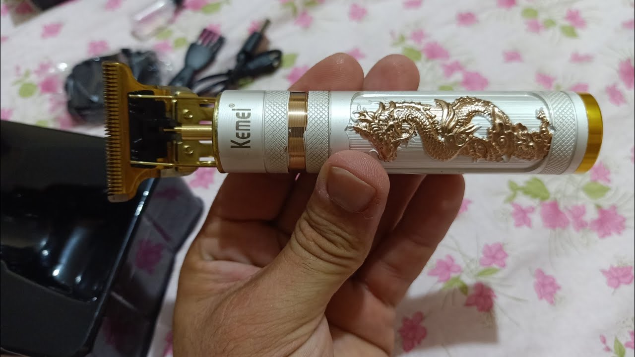 Kemei KM-762 - YouTube