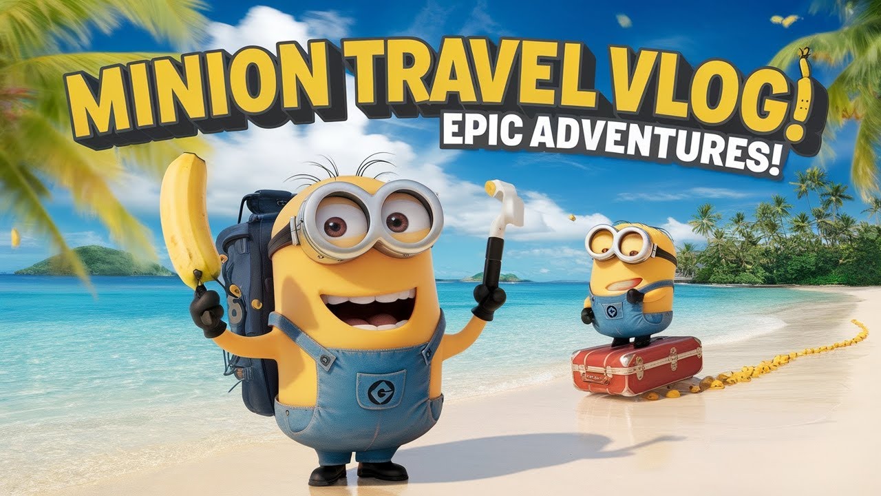 MINION TRAVEL VLOG | Minions Go on Vacation - YouTube