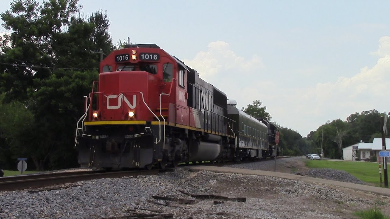 PTC Test Train (8/9/16) Hester, LA HD - YouTube