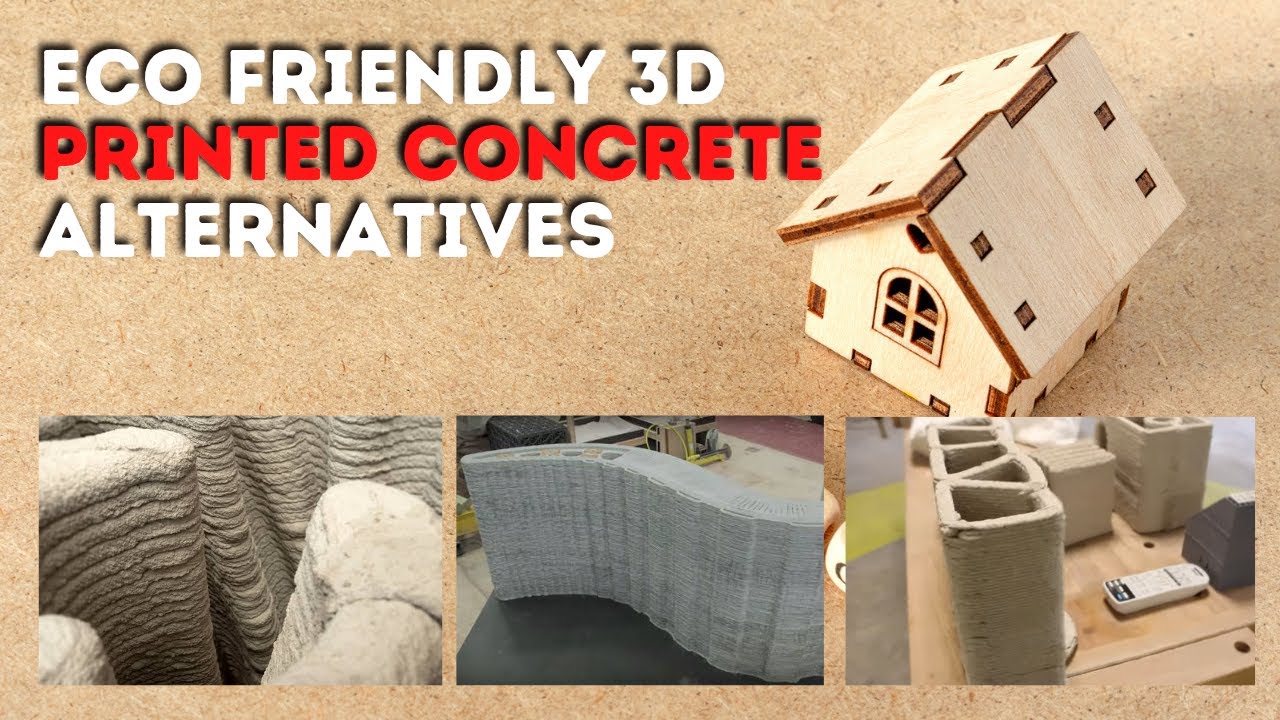 Eco friendly 3d printed concrete Alternatives | Best alternative of 3d ...
