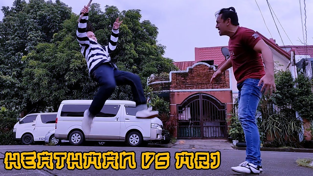 HeathMan vs Michael Roy Fight Scene | MRJ Stunts - YouTube