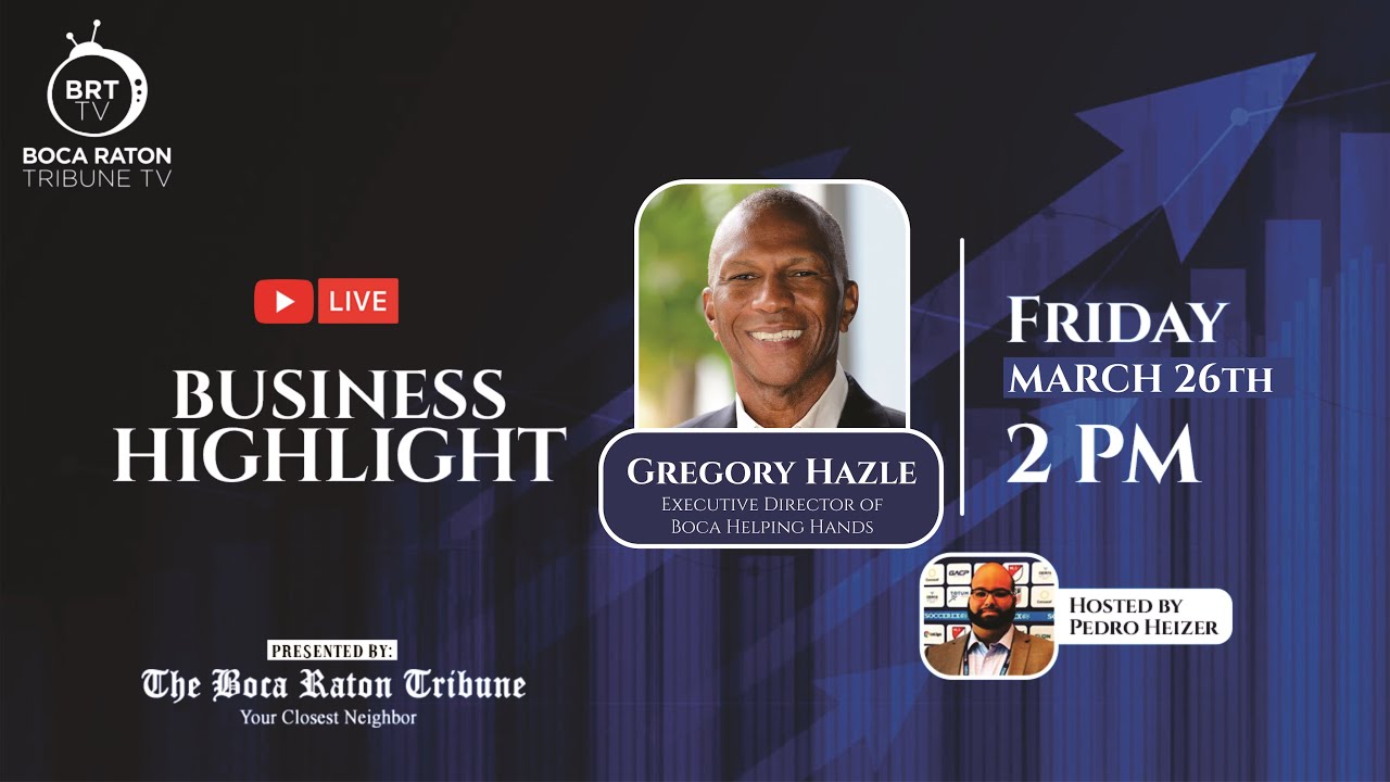 Business Highlight, with Gregory Hazle, March 26th - YouTube