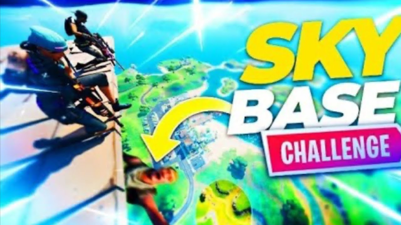 Skybase sur fortnite saison 1 chapitre 2 - YouTube