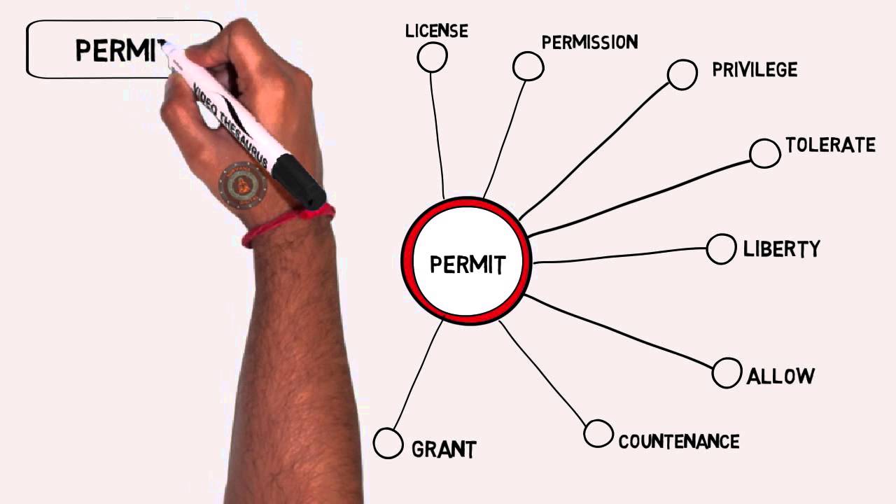 Permit Thesaurus Synonyms Video YouTube permit-thesaurus-synonyms-video-youtube