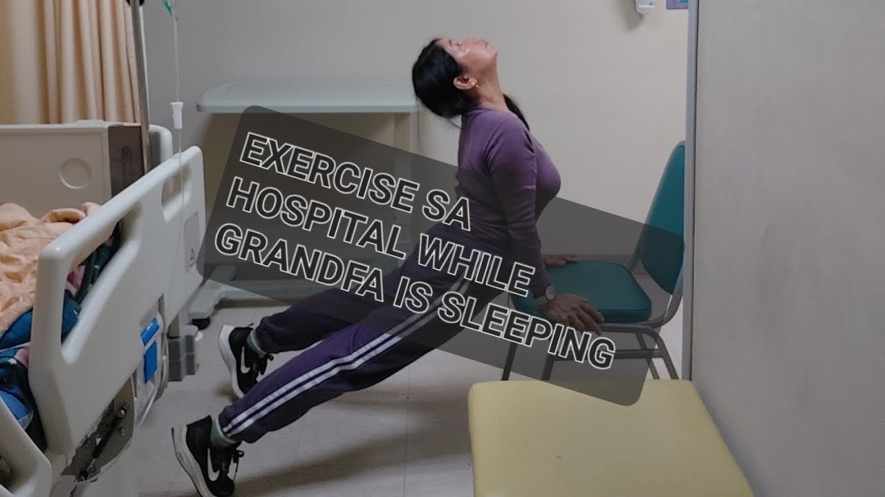 Exercise Using Chair In The Hospital - YouTube