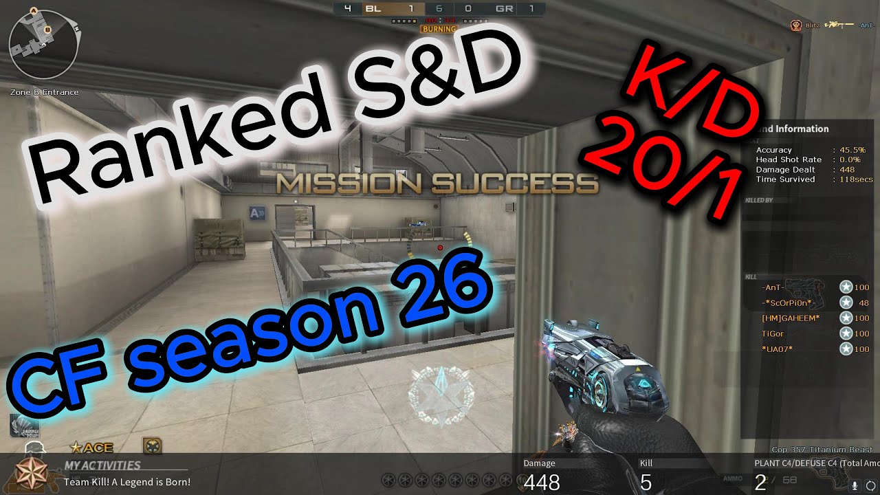crossfire west | ranked season 26 gameplay - YouTube