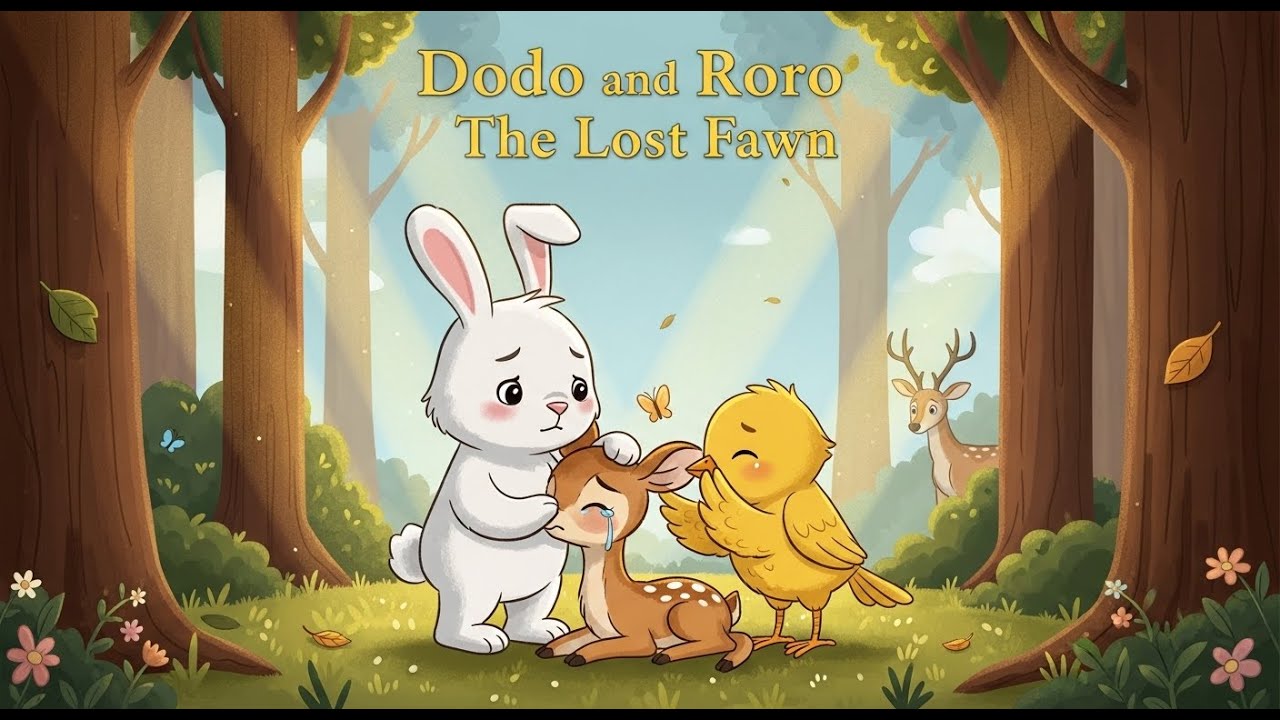 DODO RORO THE LOST FAWN-Bedtime stories for kids#bedtimestories# ...