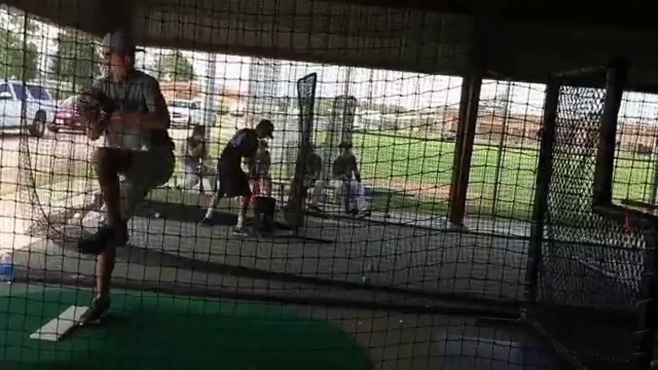 Christian Lance Peña RTG Baseball Academy Practice Bullpen - YouTube