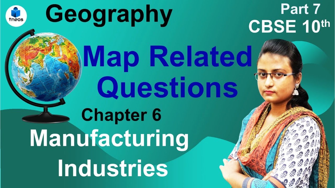 Map Related Questions on manufacturing Industries class 10 Geography l ...