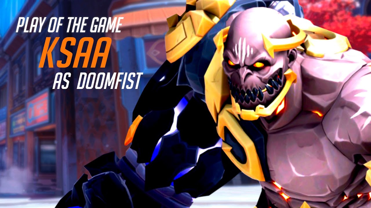 Ksaa Is Showing His Doomfist Skill Potg Overwatch 2 Top 500 Season 3
