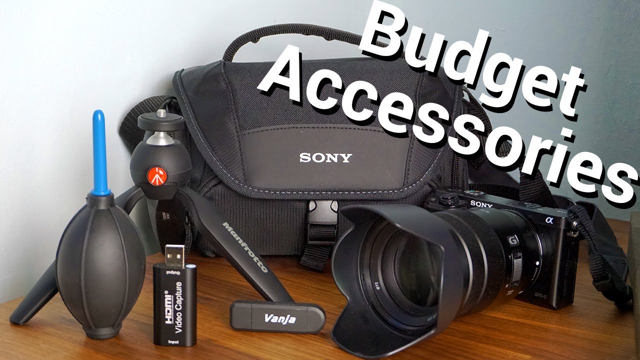 TOP Budget Accessories for Mirrorless Cameras 2020 - YouTube