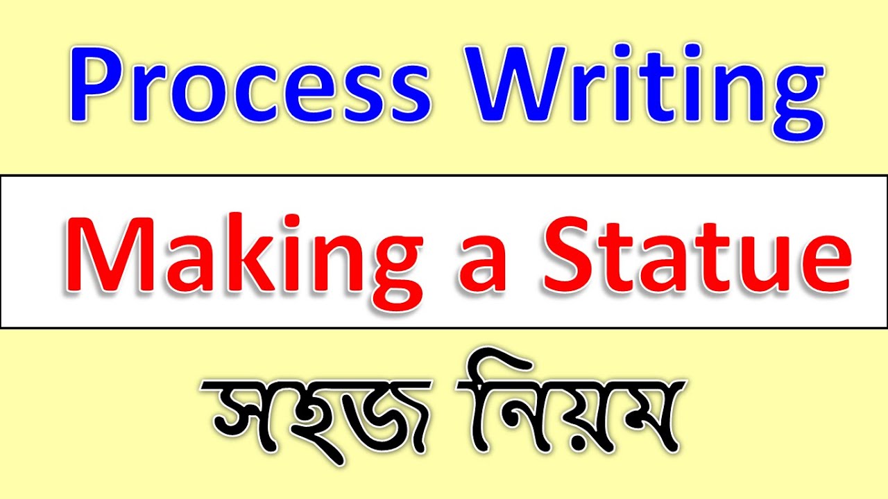 Process of making a statue | Process writing on making a statue - YouTube