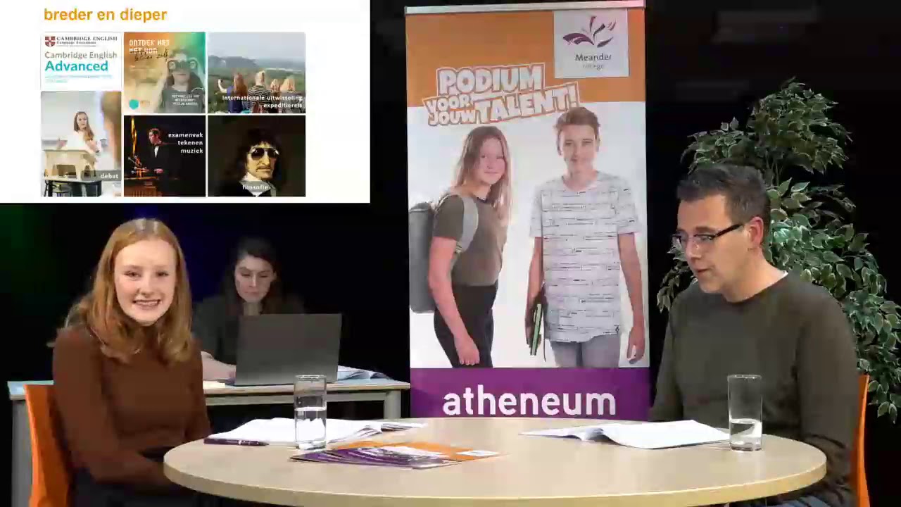 Meander College - Online infoavond atheneum - YouTube
